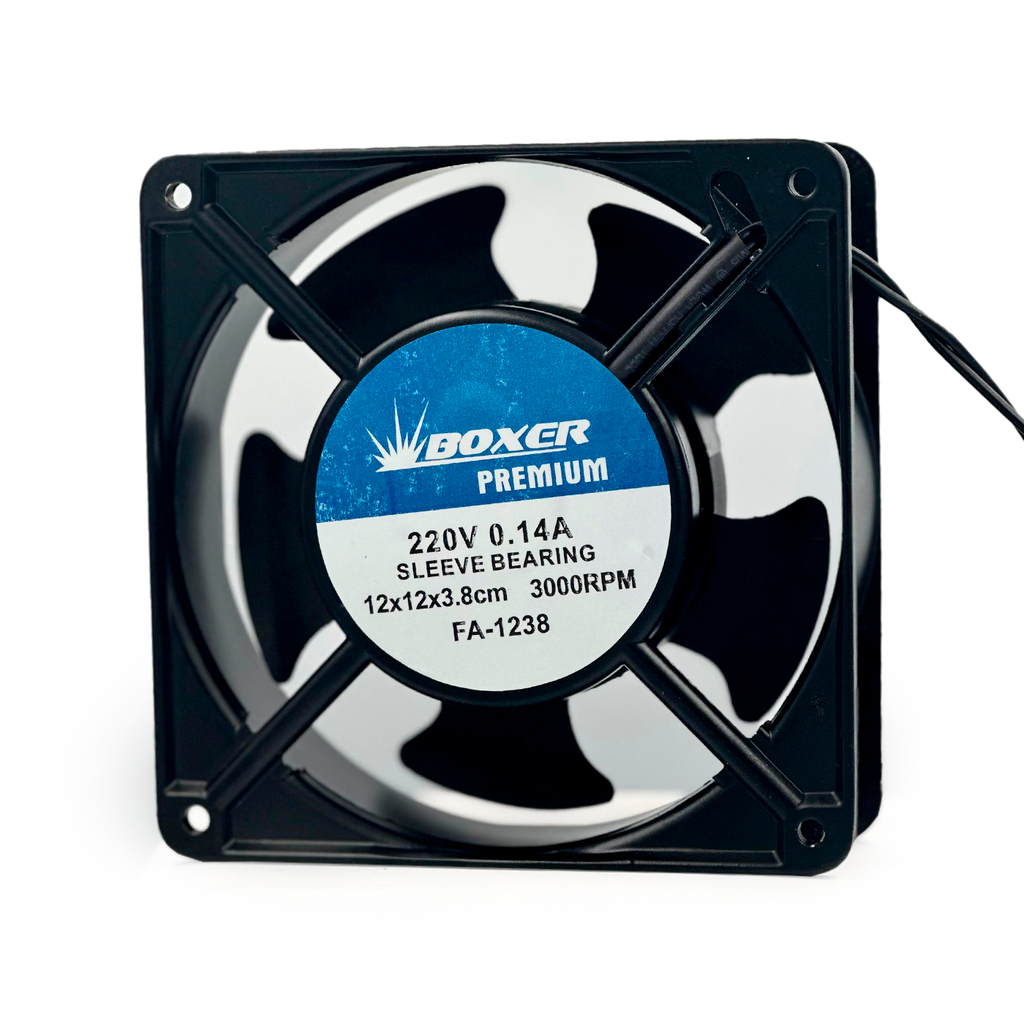 Ventilador Axial 120X120X38mm 220VAC, 0.14AMP 3000 RPM | Grupo Coinp Store