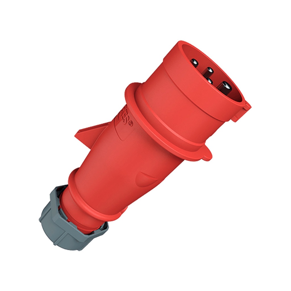 Enchufe 16Amp 3P+N+T 415V Rojo 6H Ip44 | Grupo Coinp Store