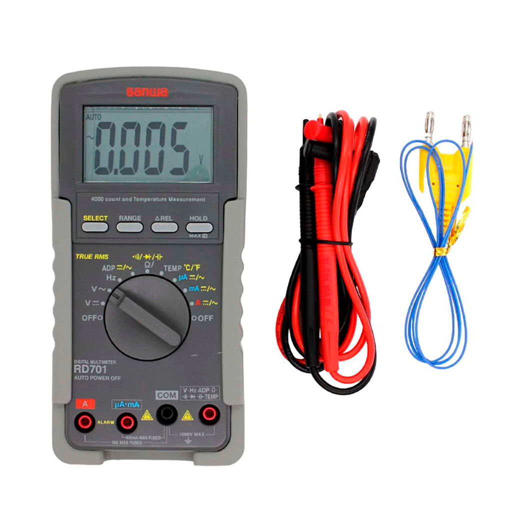 Multimetro De Precision, 1000V, True Rms, 60000 Counts, Para ...