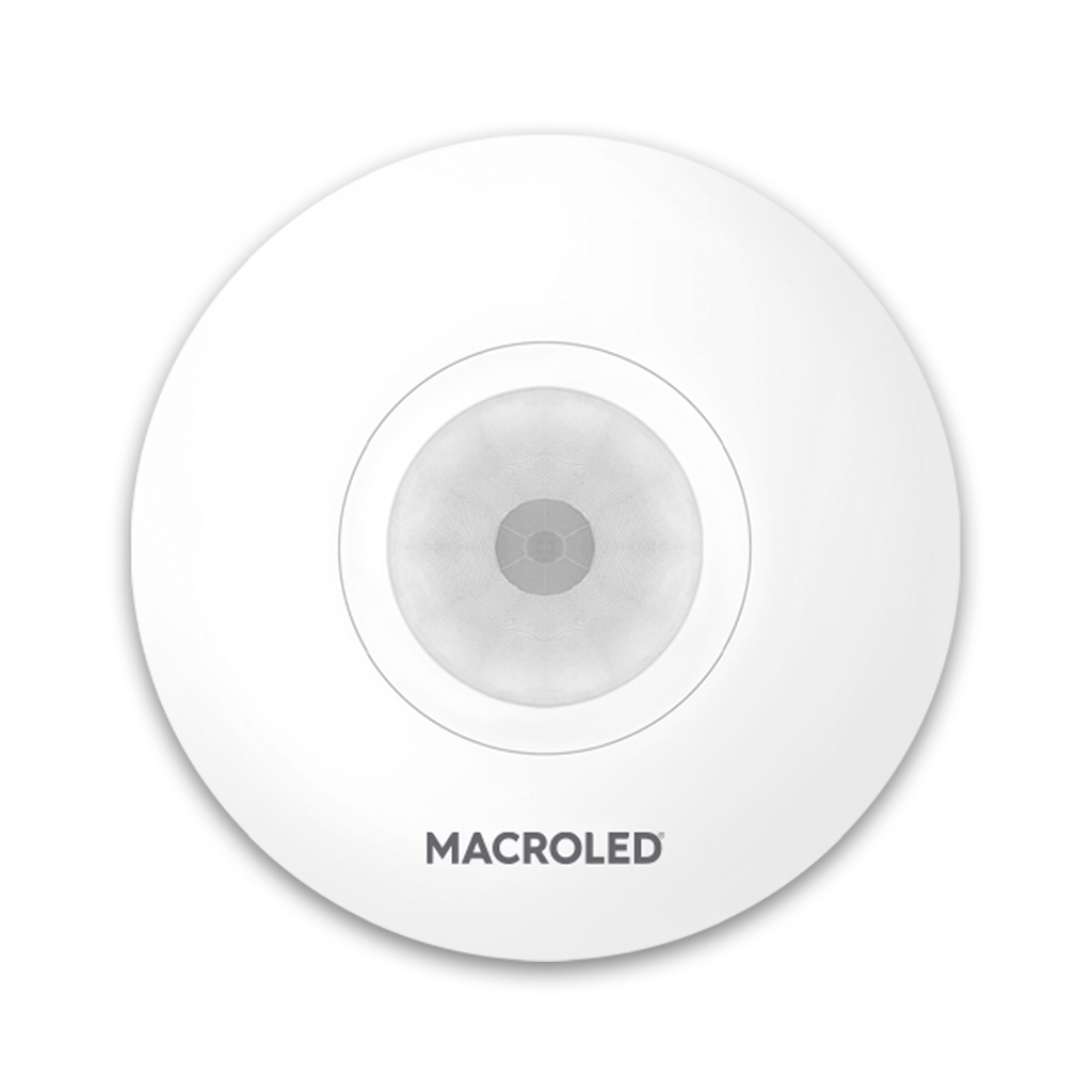 SENSOR DE MOVIMIENTO TECHO MACROLED 220-240VAC 1200W MAX, 6MTS DE ...